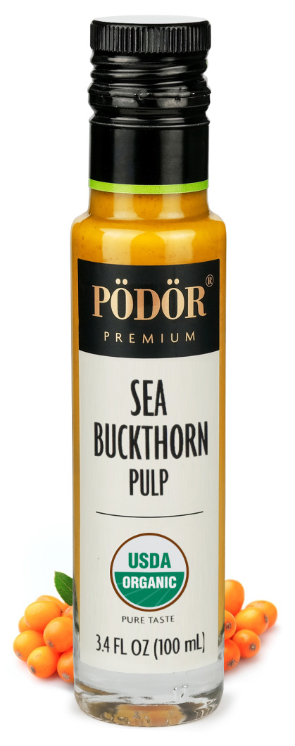 Organic sea buckthorn pulp - Pödör